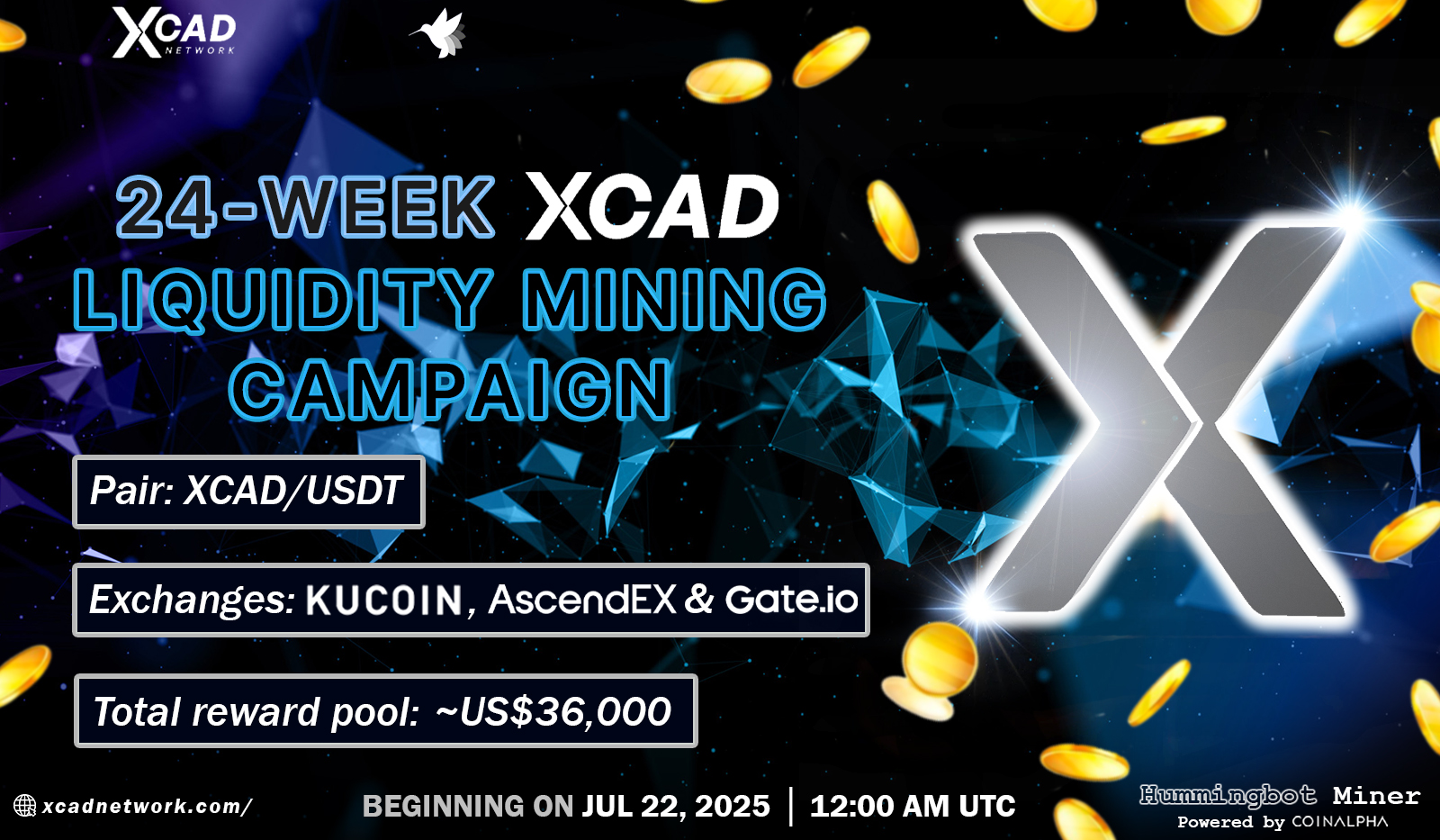 Extension of the XCAD Miner Liquidity Campaign